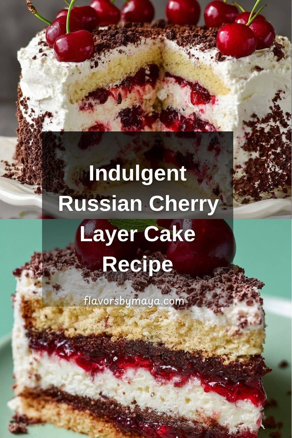 Russian Cherry Layer Cake Recipe: Indulgent Dessert Delight