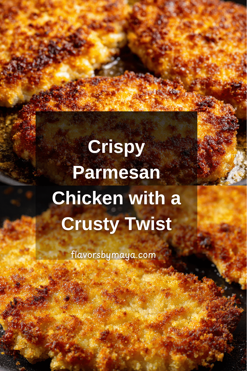 Crispy Parmesan Crusted Chicken - Easy Italian-Inspired Recipe