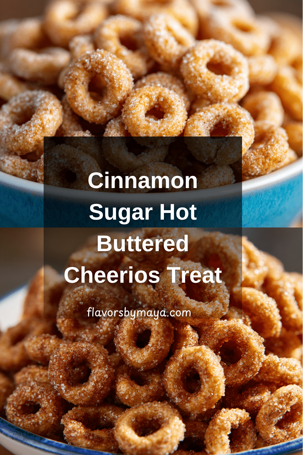 Mini Doughnut Hot Buttered Cheerios: Crunchy, Buttery Bliss