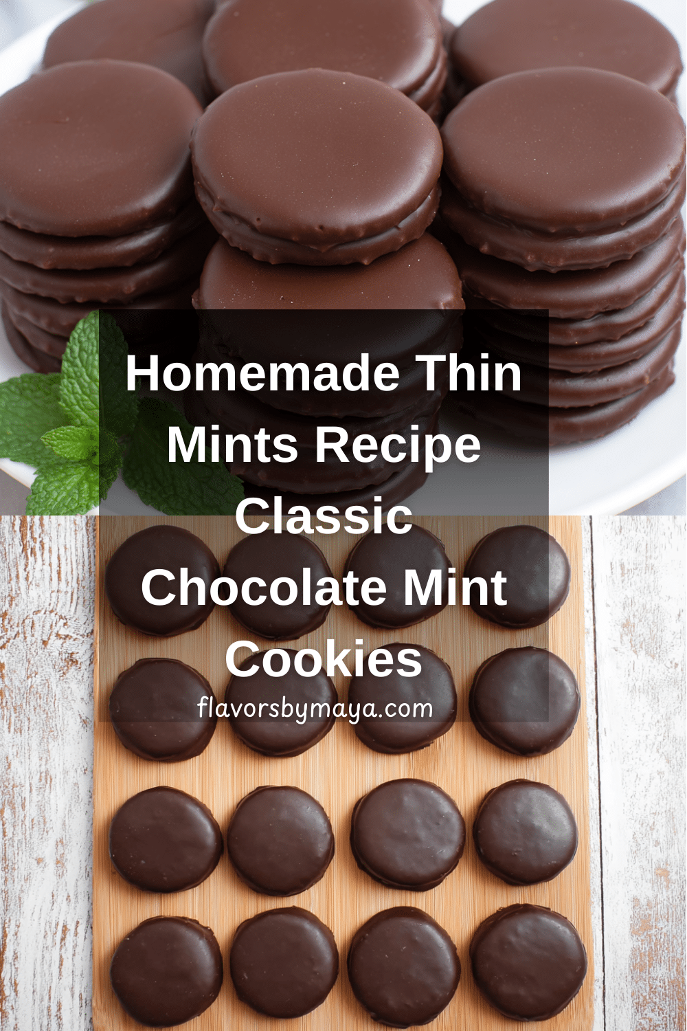 Homemade Thin Mints Girl Scout Cookies – Irresistibly Minty & Crisp