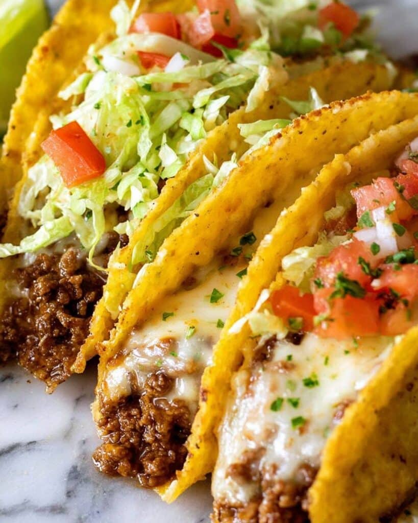 Old School Beef Taco - Classic & Flavorful Taco Recipe