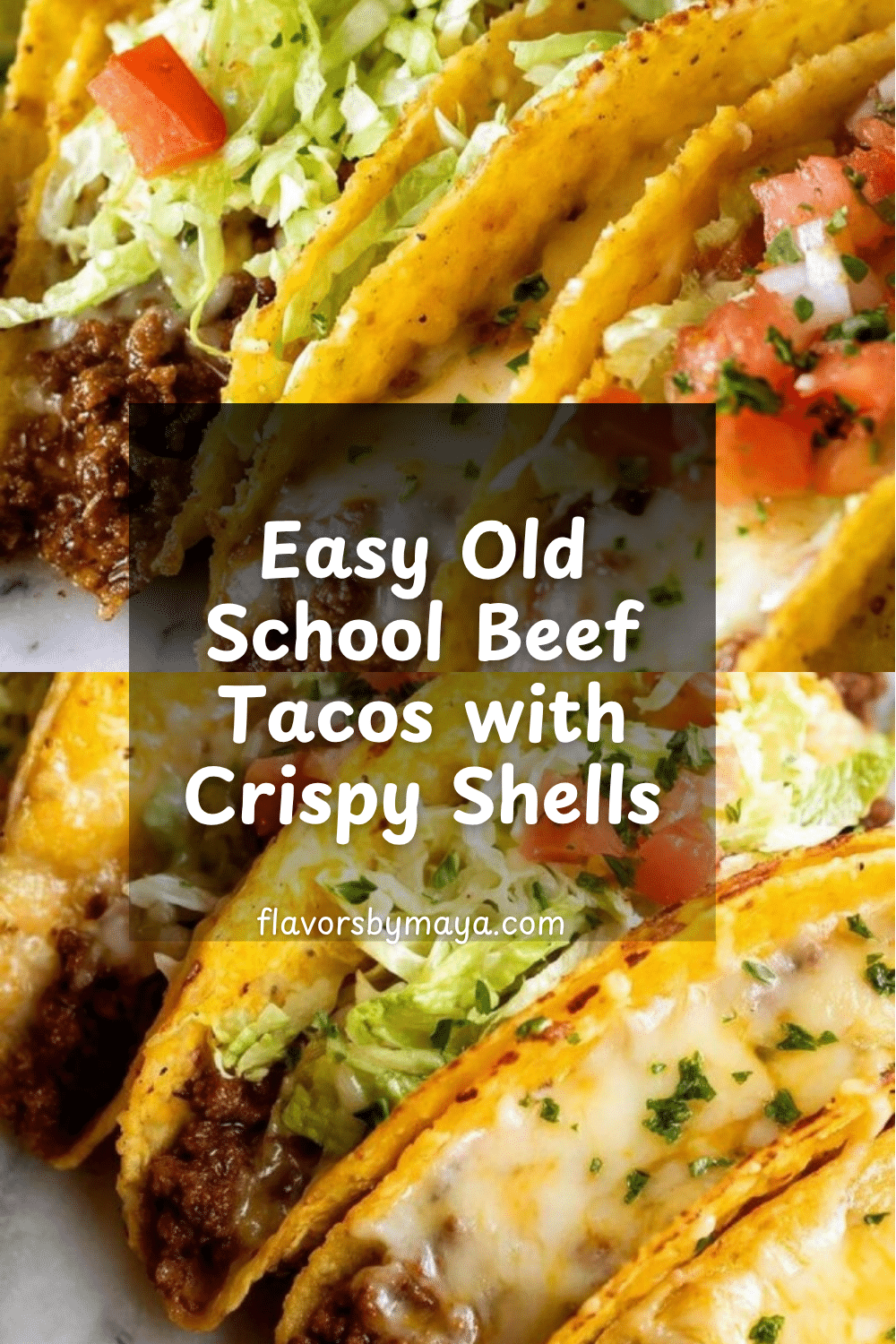 Old School Beef Taco - Classic & Flavorful Taco Recipe